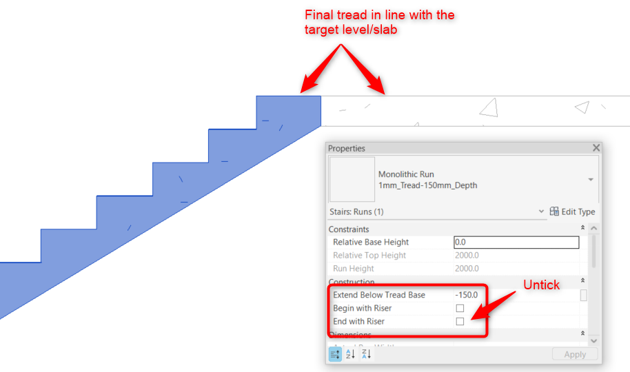 Revit Tip: Modelling Stairs and Slab Intersections – ARKANCE UK Community