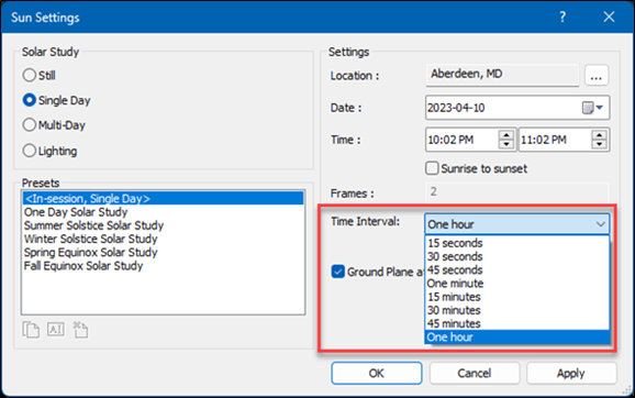 Revit 2024 – Solar Studies – Arkance Systems UK