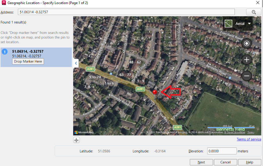 AutoCAD Tip – Overlaying Satellite Imagery onto Drawings – ARKANCE UK ...