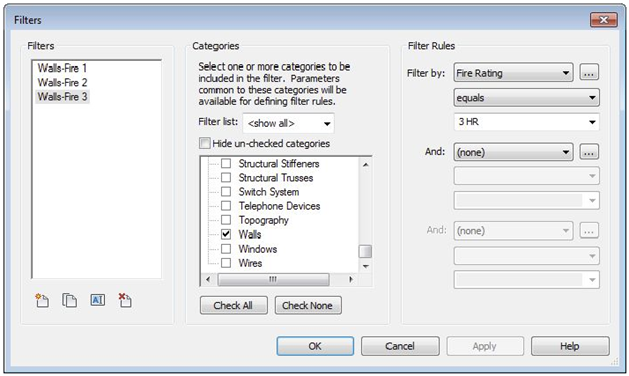 Revit 2024 – Creating Filters – ARKANCE UK Community