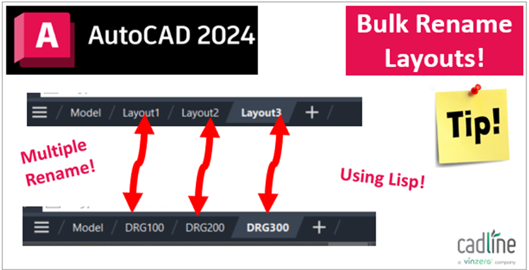 AutoCAD Tip - Bulk Layout Tab Renaming Utility – ARKANCE UK Community