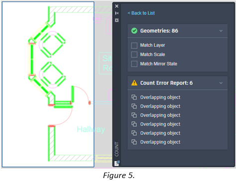 AutoCAD - Count #14 – Using the “Count” Command to Highlight Overlapping Objects – ARKANCE UK ...