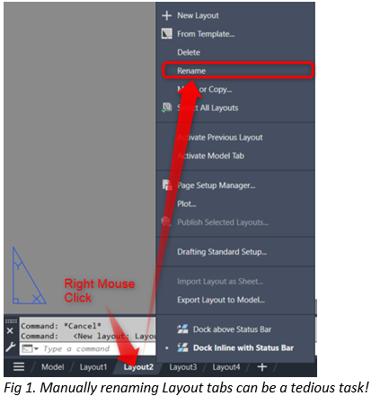 AutoCAD Tip - Bulk Layout Tab Renaming Utility – ARKANCE UK Community