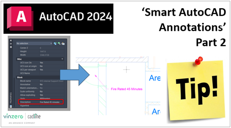 AutoCAD Tip - Making AutoCAD annotations smarter! – Part 2 – ARKANCE UK ...