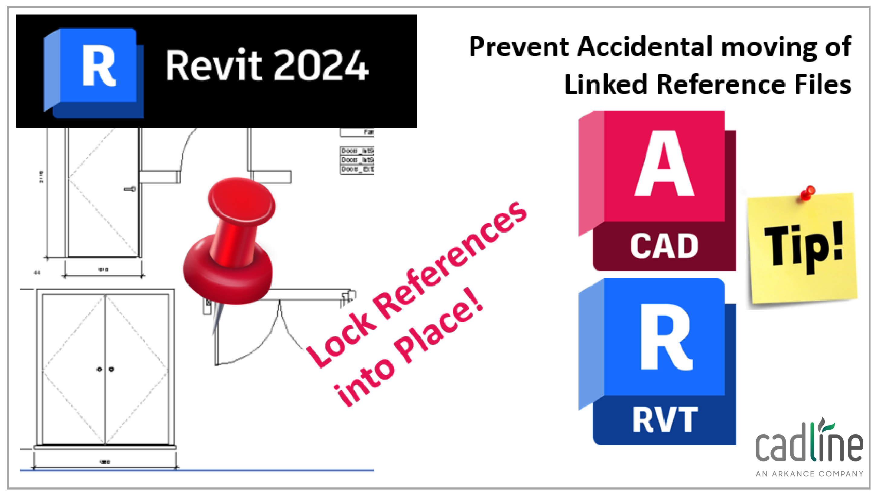Revit Tip: Reference files being moved accidently? Pin them in place ...