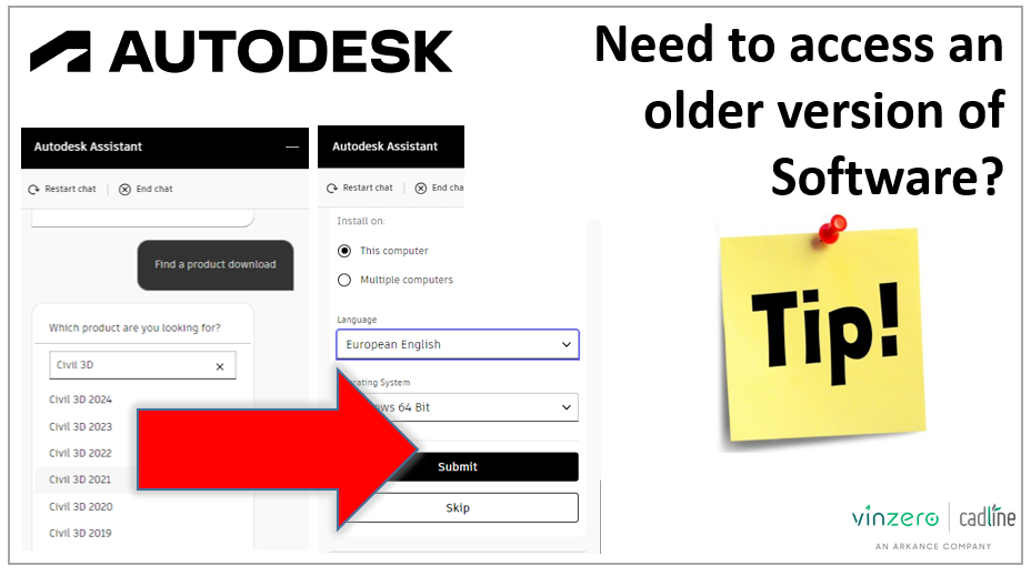 Need to access an older version of Autodesk Software? – ARKANCE UK ...