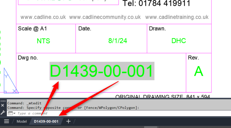 AutoCAD Tip: Linking Title sheet Text to a Layout Name – ARKANCE UK ...