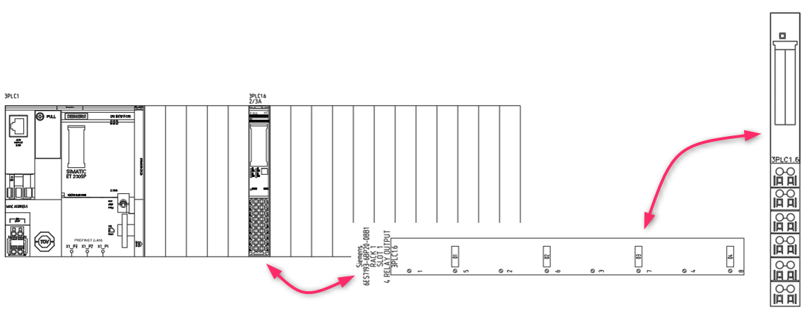 AutoCAD Electrical 2024 – Drawing a PLC Rack (Base), Graphic Slot ...