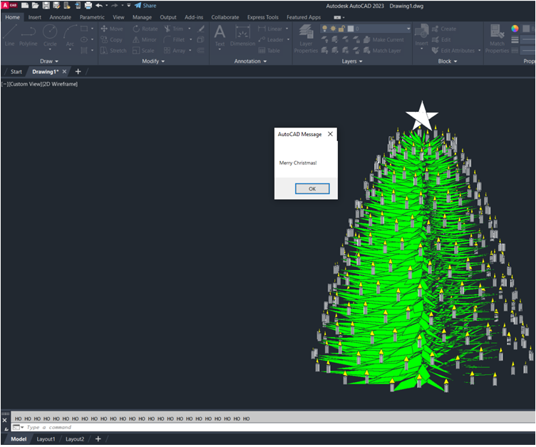 AutoCAD - Instant Christmas Tree – ARKANCE UK Community