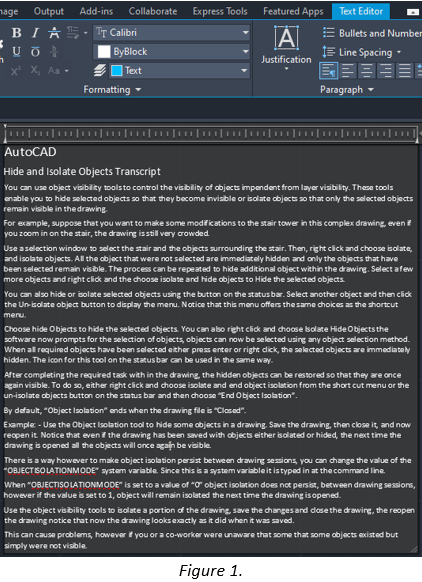 AutoCAD - Mtext #2 - Changing the “Colour” of the Imported Text ...