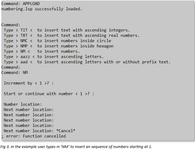 AutoCAD LT 2024 – Use LISP to create incremental sequences in drawings – ARKANCE UK Community