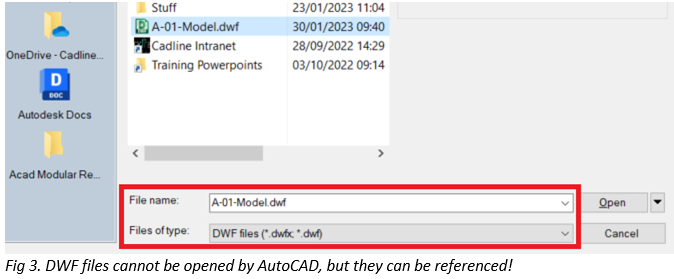 AutoCAD 2023 – Converting a DWF file to DWG Format – ARKANCE UK Community