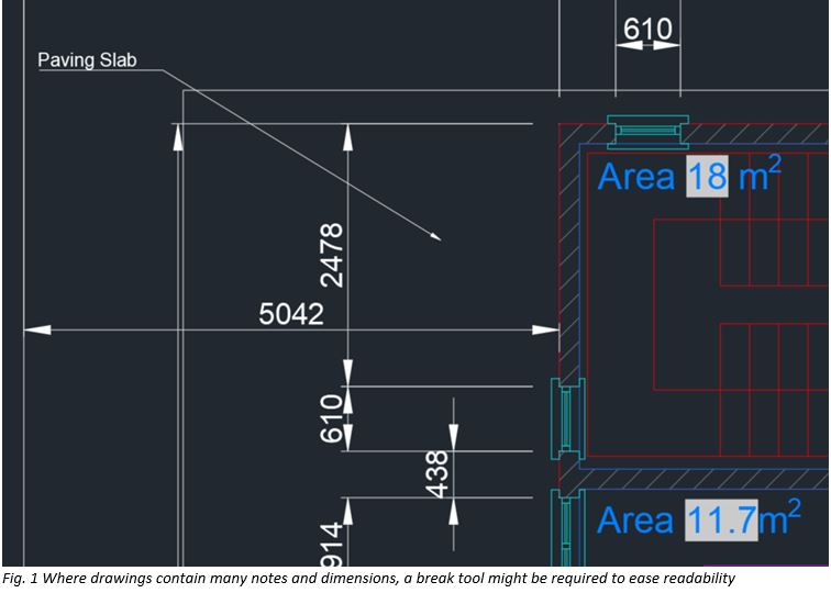 AutoCAD – Make busy drawings easier to read with the Break Dimension ...