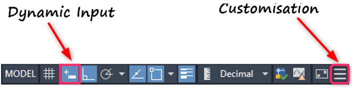 AutoCAD 2022 - Using Dynamic Input – Arkance Systems UK