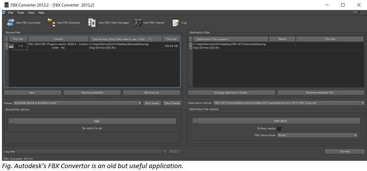 Getting FBX data from third party products into AutoCAD – ARKANCE UK ...
