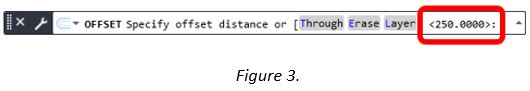 AutoCAD - “Offset” Command #2 – Specifying the “Offset” Distance ...