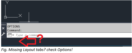 AutoCAD Tip - Restoring missing Model and Layout Space Tabs – ARKANCE ...