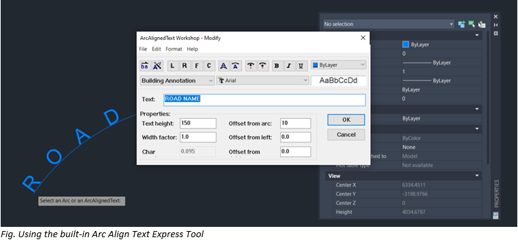 AutoCAD Tip - Aligning text to a curve – ARKANCE UK Community