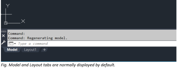 AutoCAD Tip - Restoring missing Model and Layout Space Tabs – ARKANCE ...