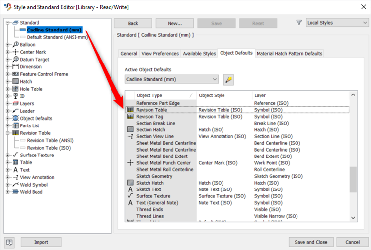 Autodesk Vault and Inventor - Revision table configuration for Inventor ...