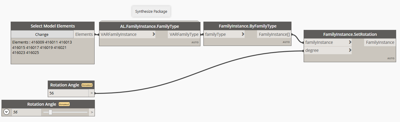 Revit Tip Using Dynamo Scripting To Rotate Multiple Revit Families To A Specified Angle 1187