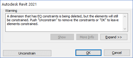Revit 2021 - Placing Constraints – Equalise Dimensions – ARKANCE UK ...