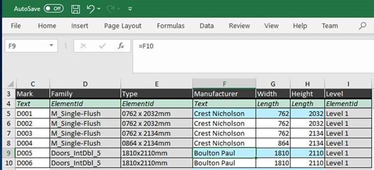Revit Tip: Useful Add-in to read and write data between Revit and Excel ...