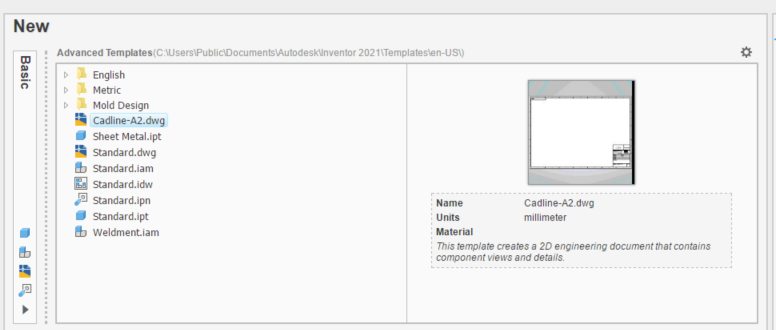 Autodesk Inventor - Default Templates – ARKANCE UK Community