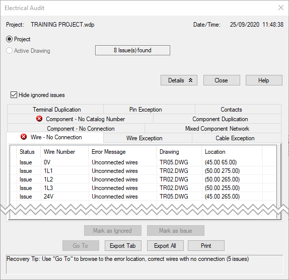 AutoCAD Electrical 2021 – Electrical Audit – ARKANCE UK Community