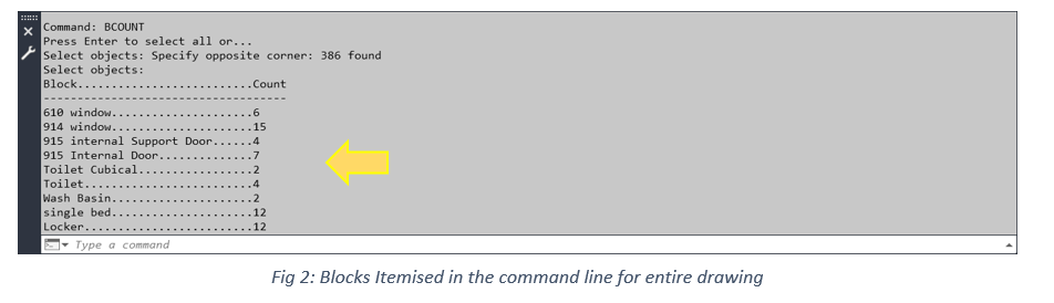 AutoCAD Tip - Block Count – ARKANCE UK Community