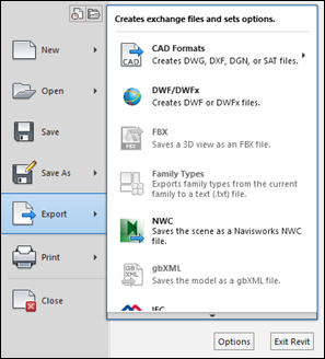 Revit 2021: Exporting in Revit – ARKANCE UK Community