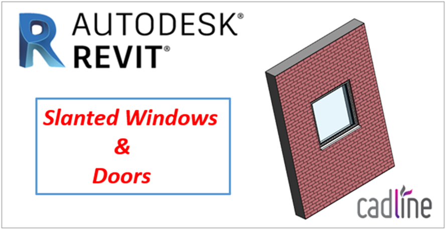Revit Architecture 2021: New Feature – Slanted Windows and Doors ...