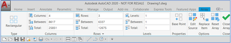 AutoCAD 2020 - Array & Classic Array – ARKANCE UK Community