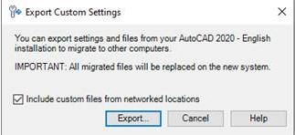 How do I migrate my old AutoCAD settings to a new software release ...