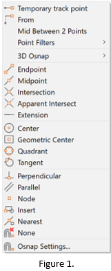AutoCAD - Object Snaps Overrides – ARKANCE UK Community