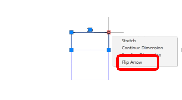 Autocad 2018- Forcing the Dimension Arrows Outside of the Extension ...