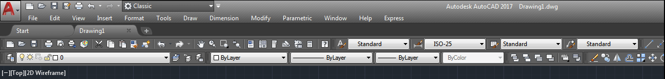 AutoCAD 2017 - Restoring the Classic Workspace – Arkance Systems UK