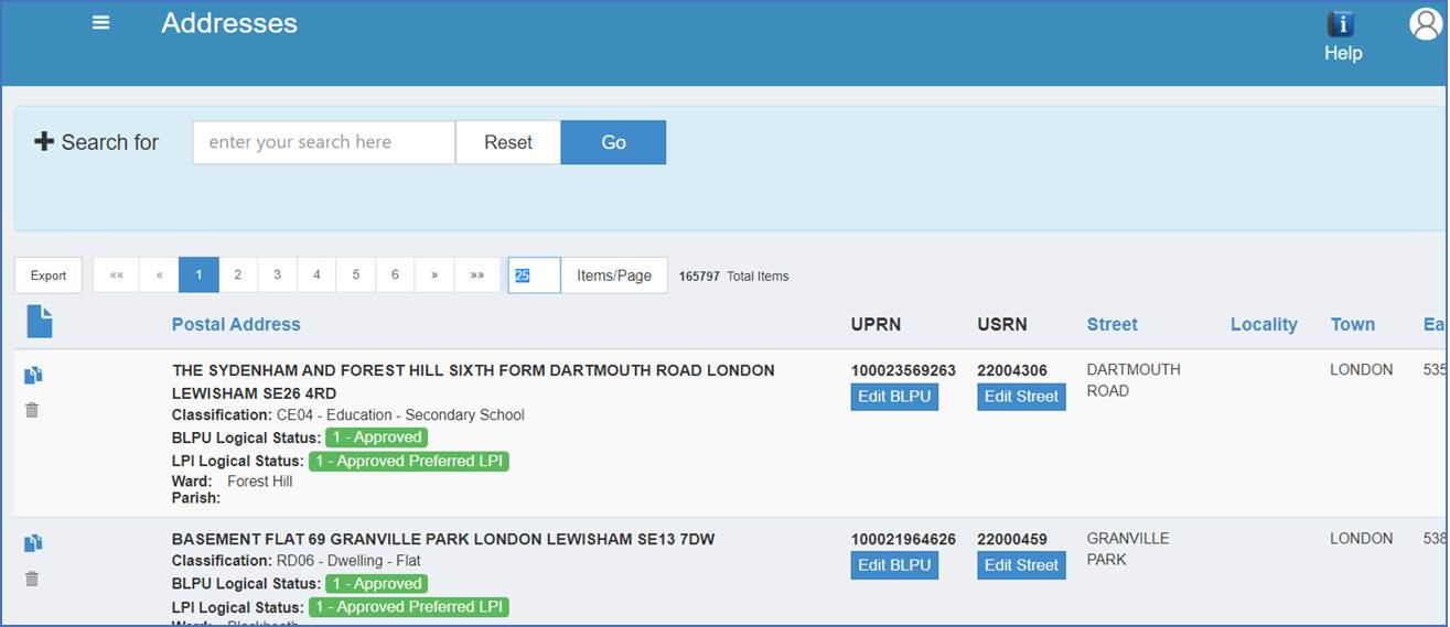 DynamicMaps - Address & Street Management – Update Number of Records in ...