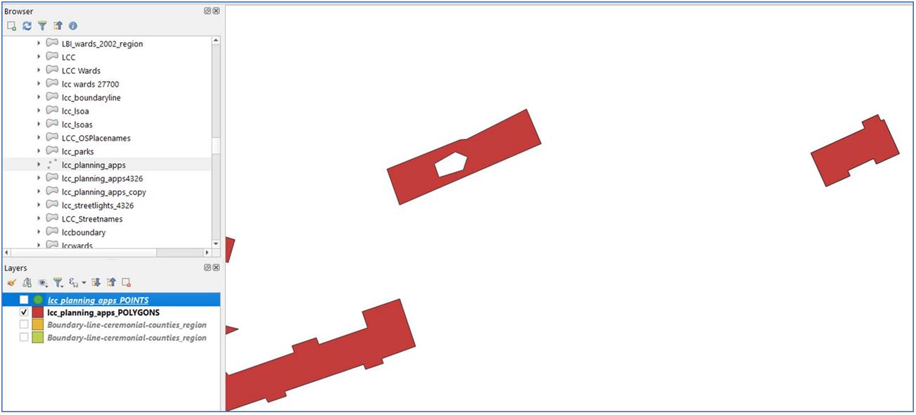 QGIS – Geometry Columns Table – ARKANCE UK Community