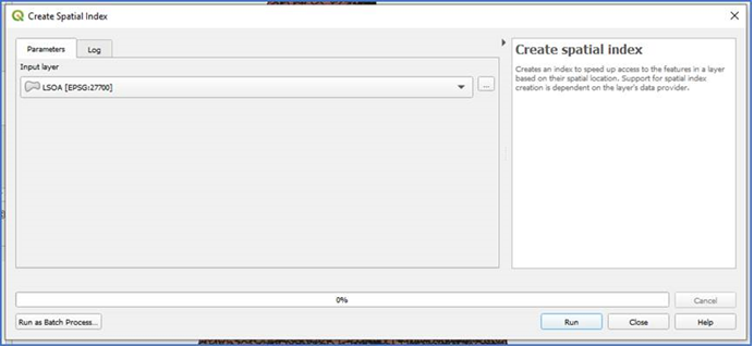 QGIS – Create Spatial Index – ARKANCE UK Community
