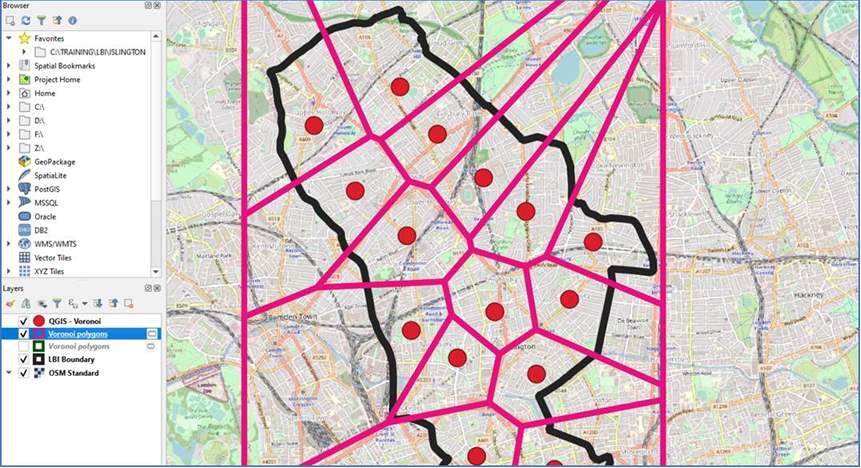 QGIS – Voronoi Polygons – ARKANCE UK Community