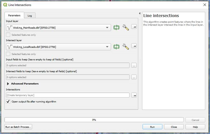 QGIS – Line Intersections – ARKANCE UK Community