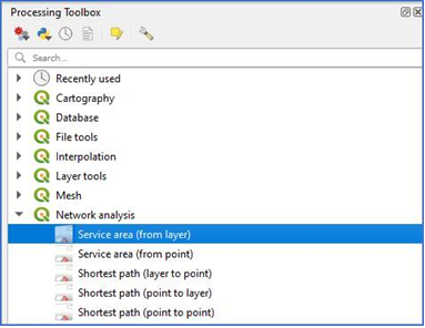 QGIS – Network Analysis: Service Areas – from Layer – ARKANCE UK Community
