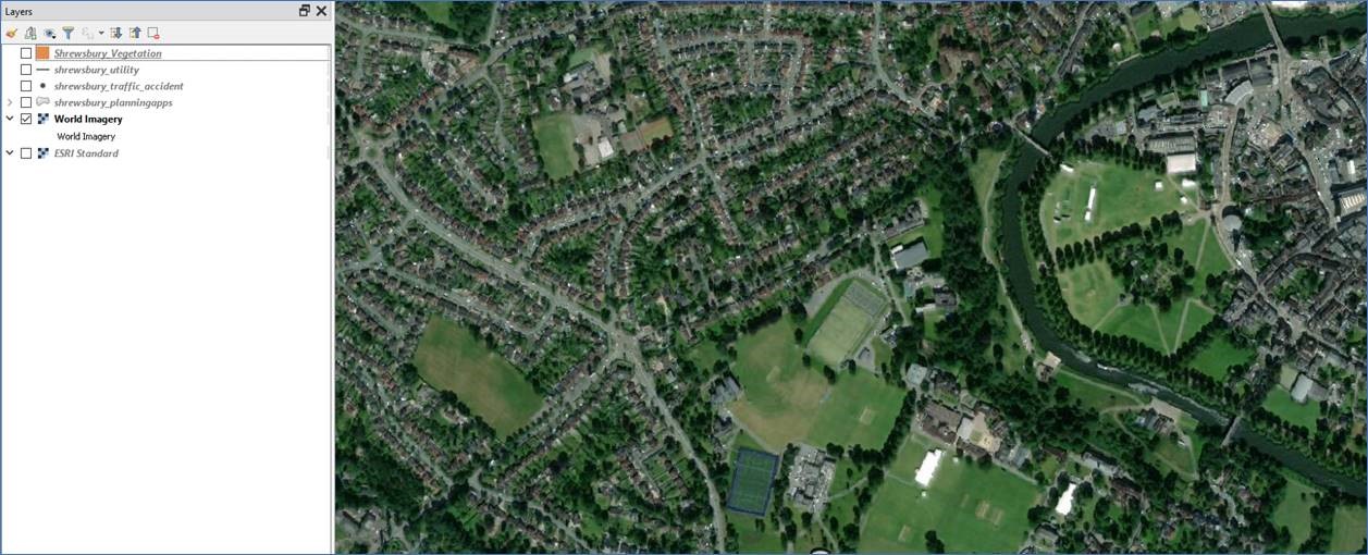 QGIS – Adding ArcGIS Map Server Layers – ARKANCE UK Community
