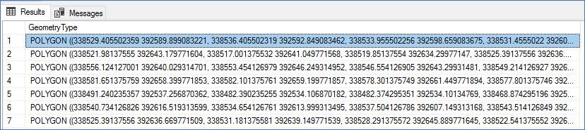 SQL – How to Identify Geometry Types – ARKANCE UK Community