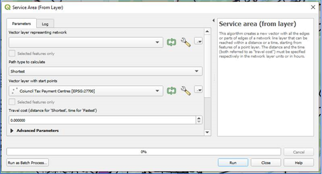 QGIS – Network Analysis: Service Areas – from Layer – ARKANCE UK Community