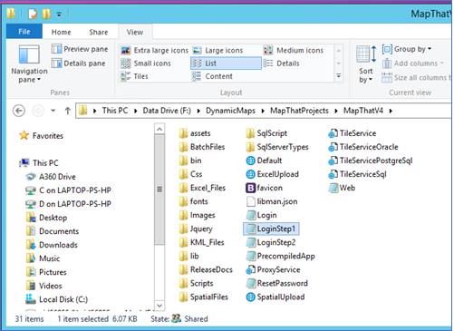 MapThat – Changing the Login Logo – ARKANCE UK Community