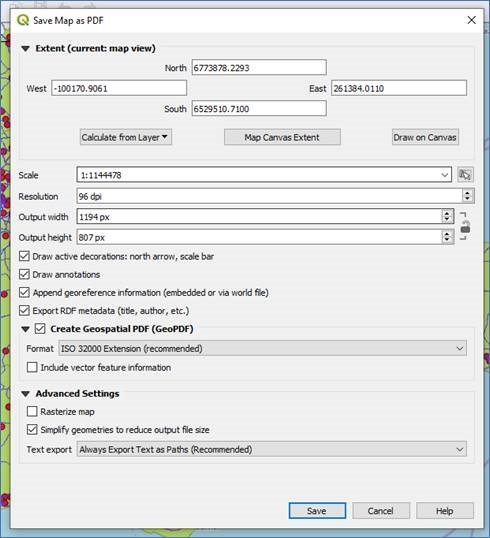 QGIS – Creating a GeoPDF – ARKANCE UK Community
