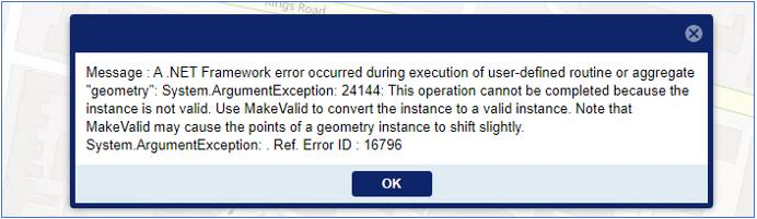 MapThat – Error Processing Request? – ARKANCE UK Community