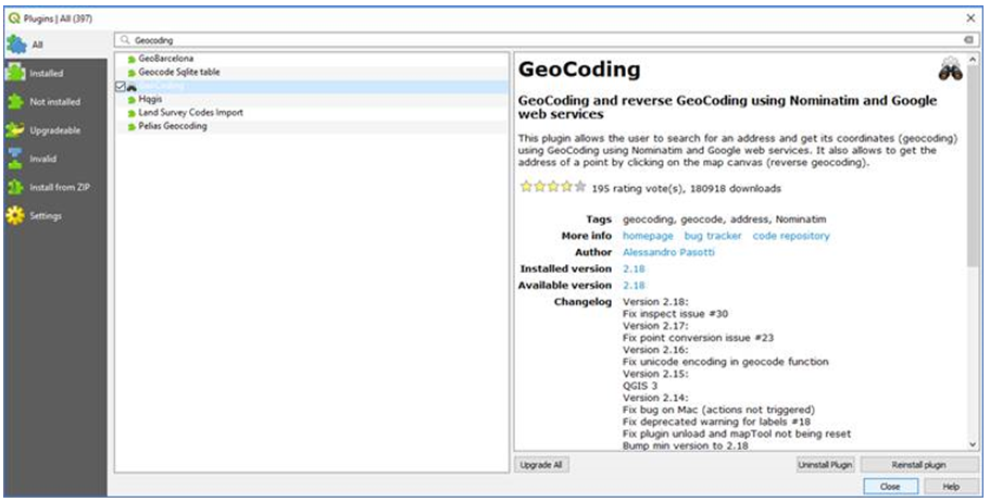 QGIS – Search Postcode – ARKANCE UK Community
